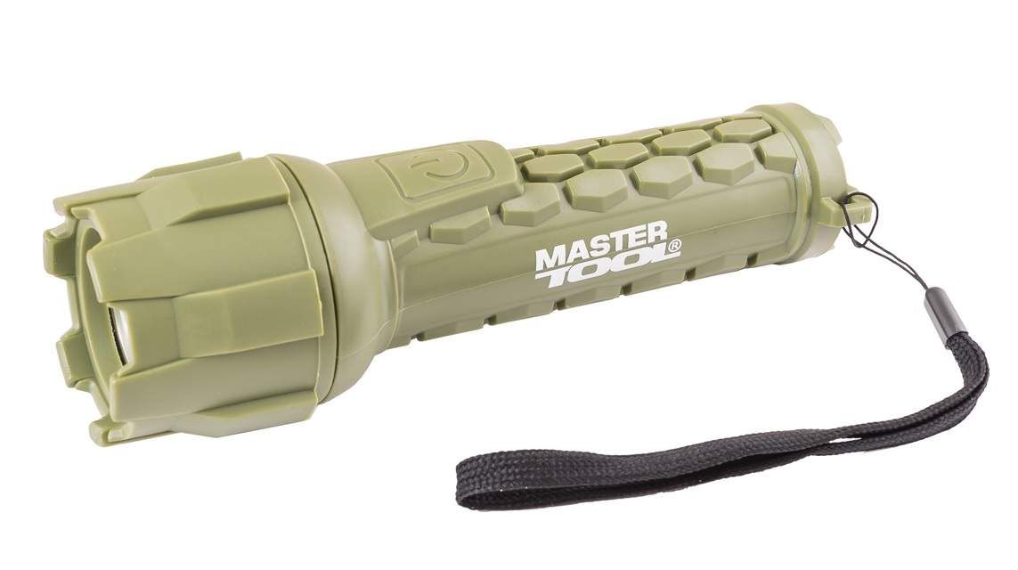 Фонарь водонепроницаемый MASTERTOOL CREE LED IP66 2xAA PP+PVC (94-0802) (1230260) — купить на ...