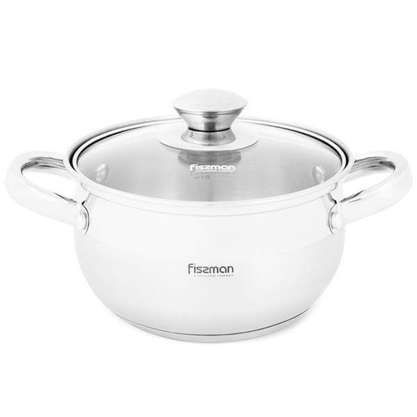 Каструля Fissman Prime 24 см 6,1 л (5514) (1254496) — купити на EVA.UA — ціна 2191.8 грн