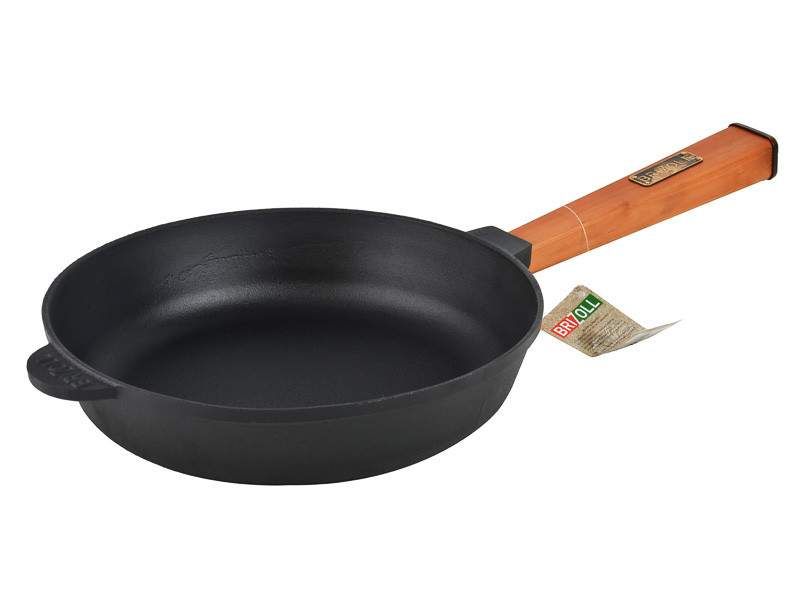 Сковорода Brizoll Optima чавунна з ручкою 28 см (O2860-P) (1255407 ...