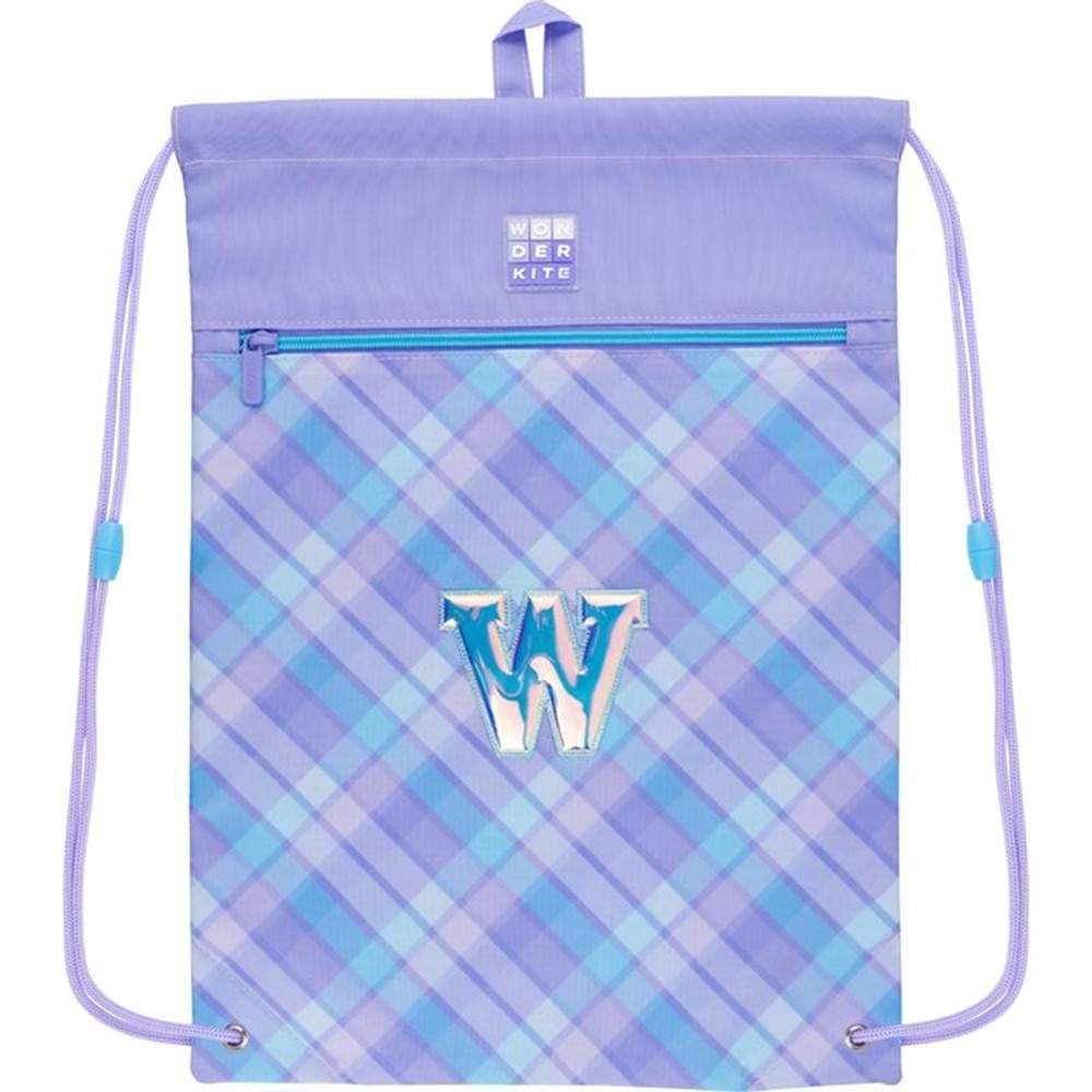 Сумка для взуття з кишенею Kite Wonder W check WK22-601M-5 (1256303 ...