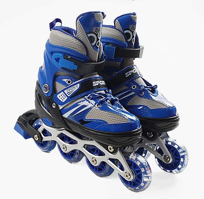 Роликові ковзани Best Roller 115-S PVC 29-33 Синій (173849) (1261929 ...