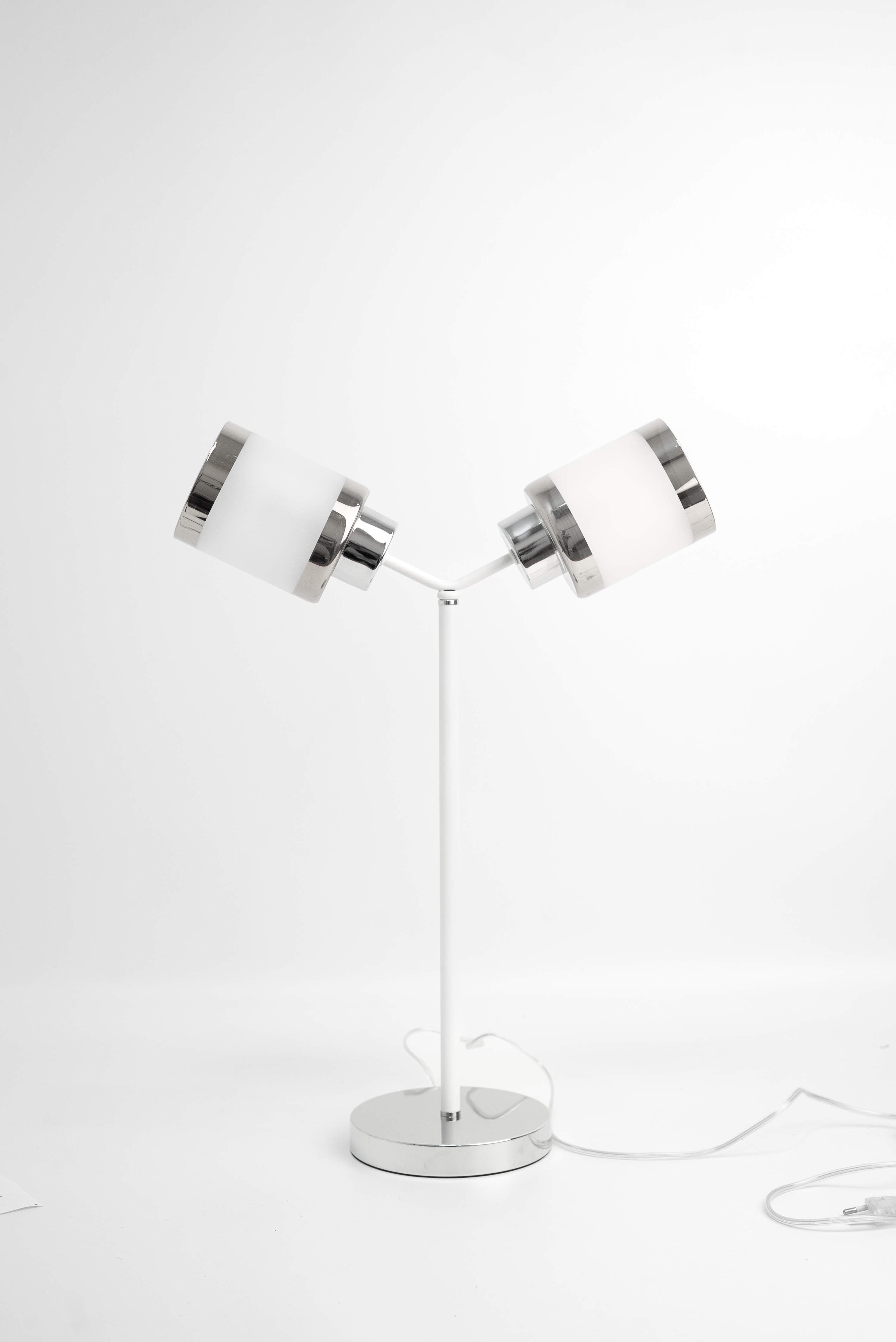 Настільна лампа LK-734T/2 E27 WH+CH Brille 29-446 (1264587) — купити на ...