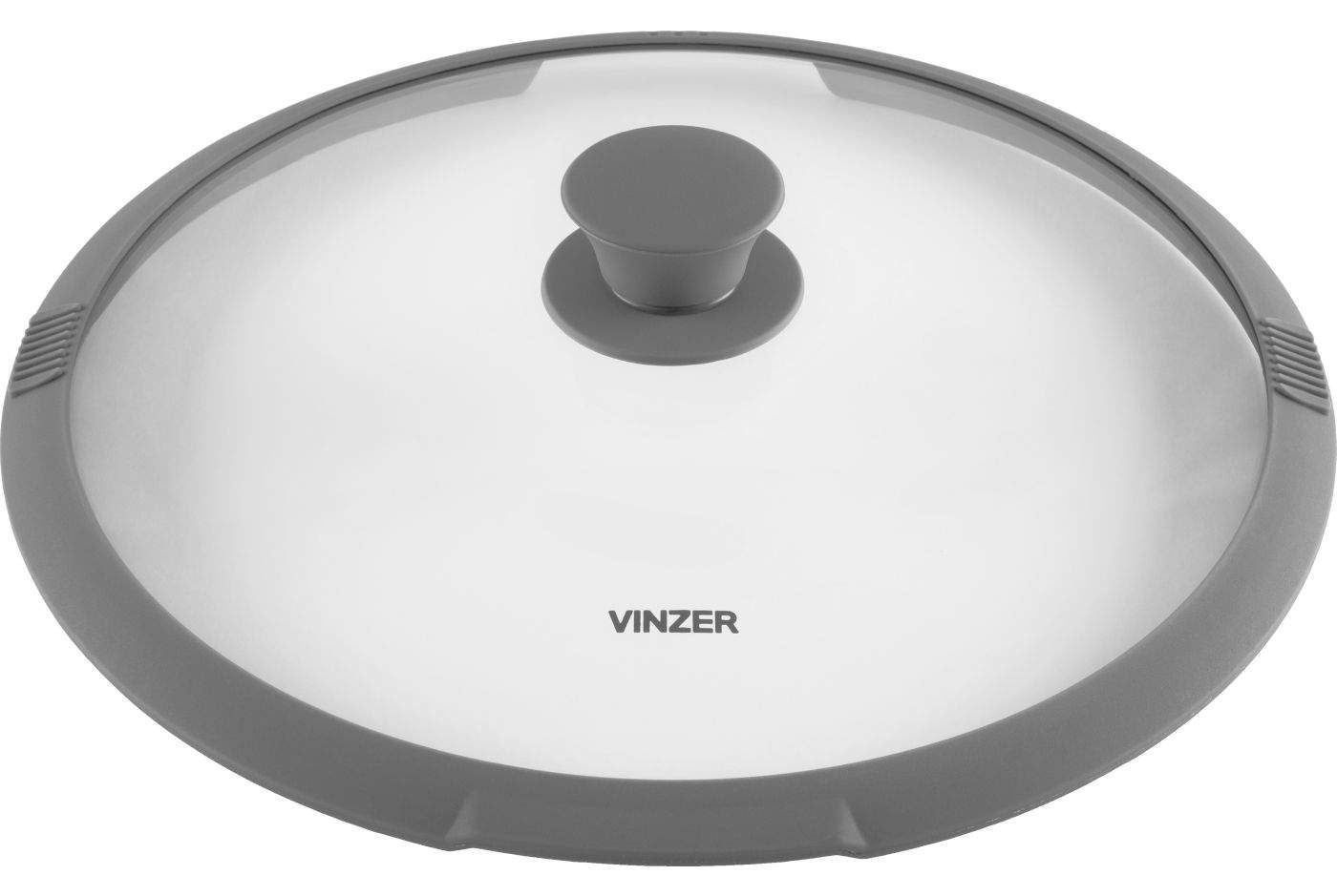 Кришка VINZER скляна із силіконом 26 см (50251) (1272497) — купити на ...