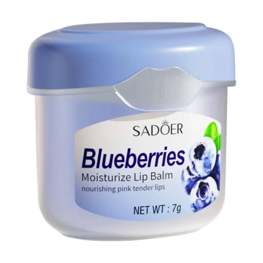 Зволожувальний бальзам для губ Sadoer Moisturize Lip Balm, Blueberries ...