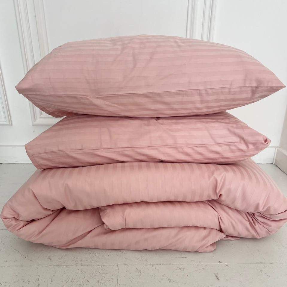 Наволочка на запах 50х70 страйп-сатин пильна троянда (1290488) — купити ...