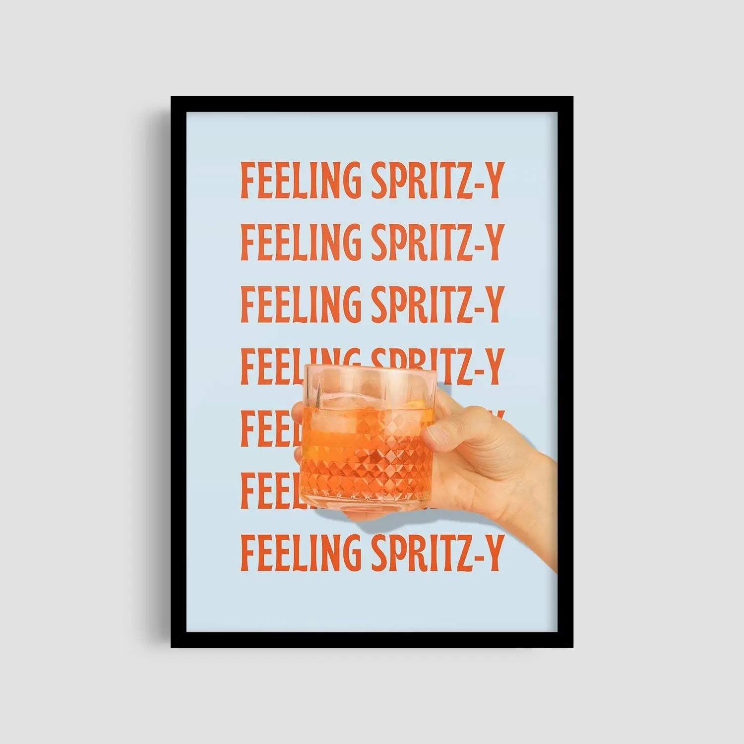 Постер Roomy "Feeling Spritzy" Без рамки A1 (84.1x59.4 cm.) (1299043 ...