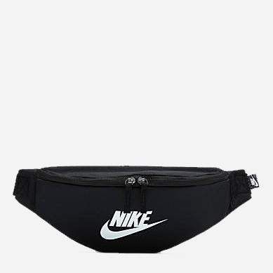 Сумка на пояс (бананка) Nike Heritage Waistpack Чорна (DB0488-010 ...