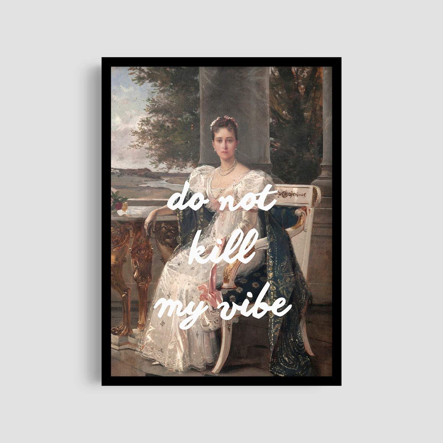 Постер Roomy "Vibe Protector" Белая рамка с антибликовым стеклом A4 (29 ...