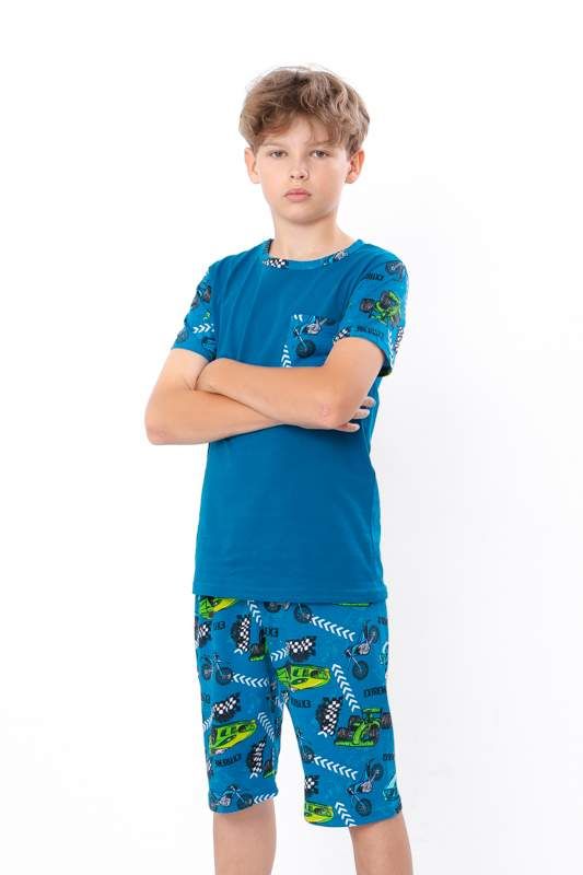Піжама для хлопчика (підліткова) Носи своє 164 Бірюзовий (p-5846-201859 ...