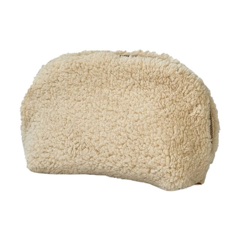 Косметичка Miso хмарка, середня, трикутник, бежева, 25*14*15 см (HM04 ...