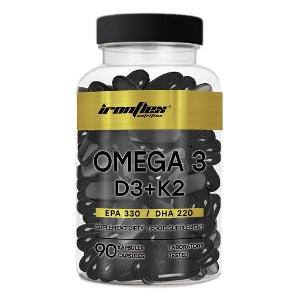 Омега для спорту IronFlex Omega 3 D3+K2 90 Caps (1327124) — купити на ...