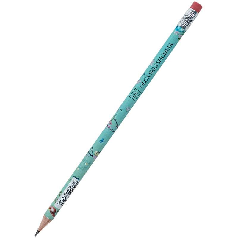 Комплект 36 шт. Карандаш графитный Axent Olga Selyshcheva, Spring 9009-26-А, HB, 2.2 мм ...