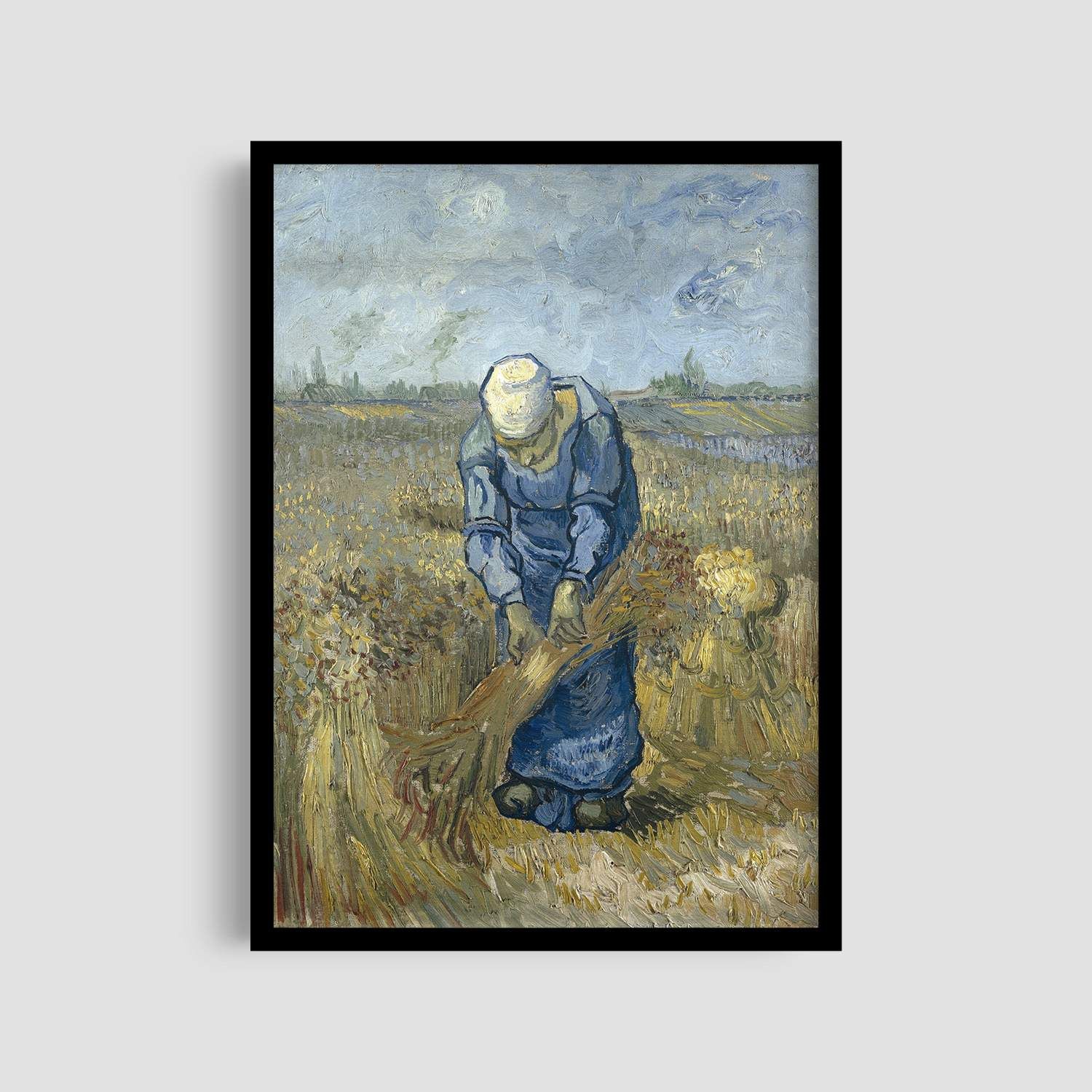 Постер Roomy "Peasant Woman Binding Sheaves" Без рамки A2 (59.4x42 cm ...