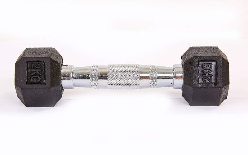 Гантель цільна шестигранна SP-Planeta SC-8013-2 2кг 1шт (1344875 ...