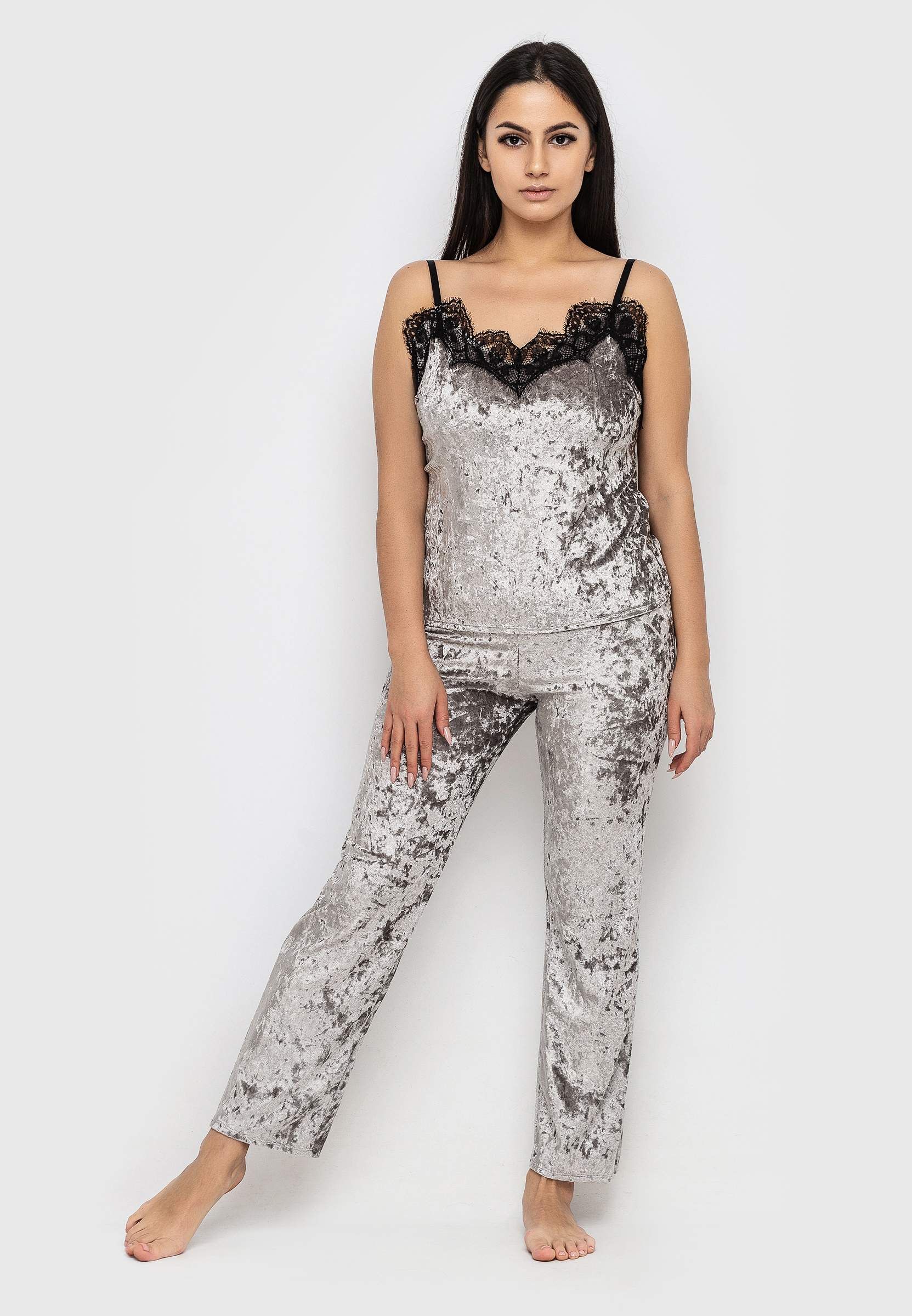 Комплект однотонний Енжі Ghazel 13111-0230 Сірий 42 (1345297) — купити на EVA.UA — ціна 768 грн