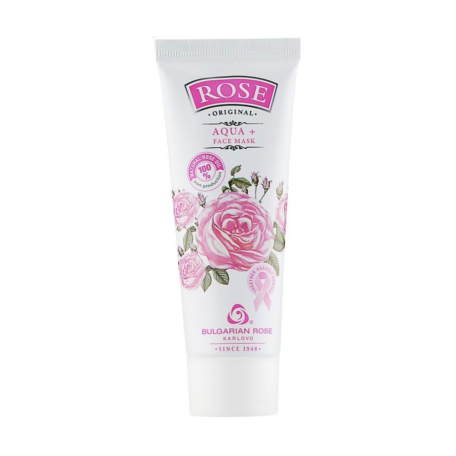 Маска для обличчя Bulgarian Rose Rose Original Aqua + Face Mask, 75 мл ...