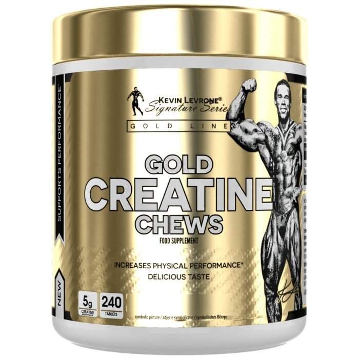 Креатин Kevin Levrone Gold Line Creatine Chews, 240 жувальних таблеток ...