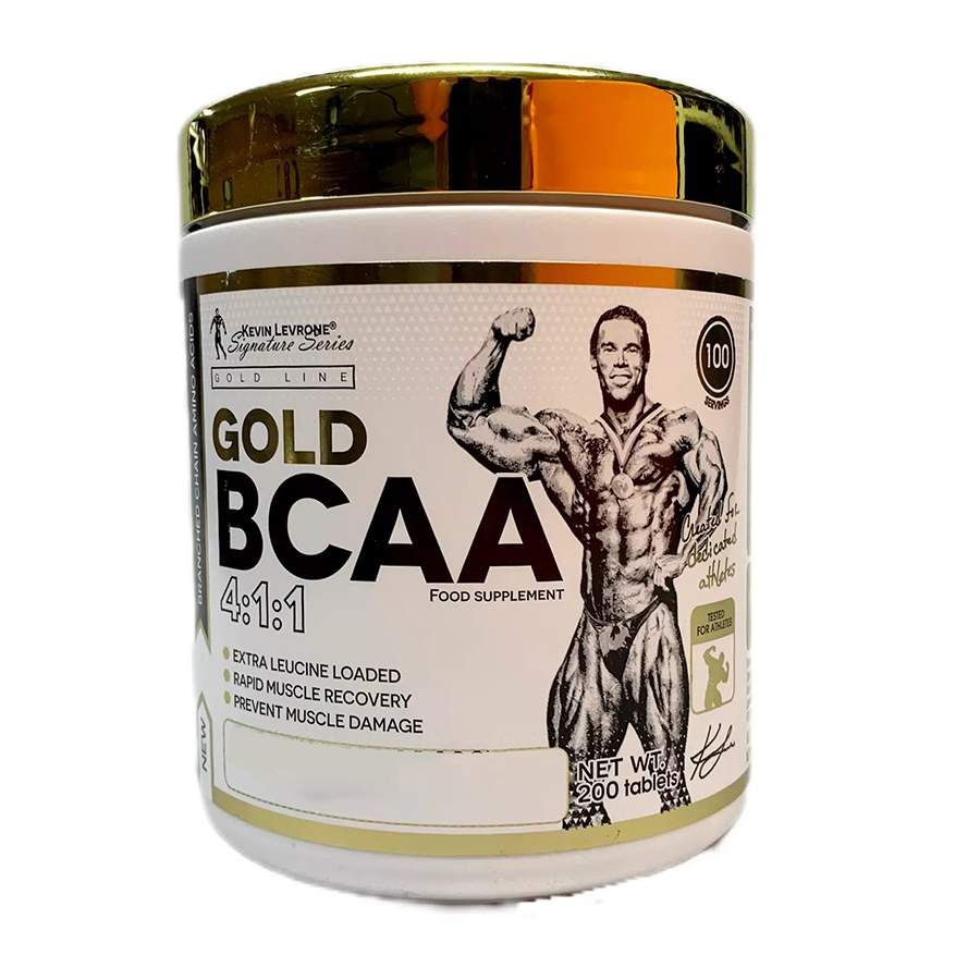 Аминокислота BCAA Kevin Levrone Gold Line Gold BCAA 4:1:1, 200 таблеток ...