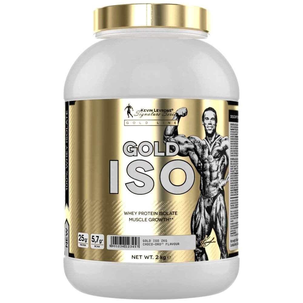 Протеїн Kevin Levrone Gold Line Gold Iso, 2 кг - Банан-персик (1375047 ...