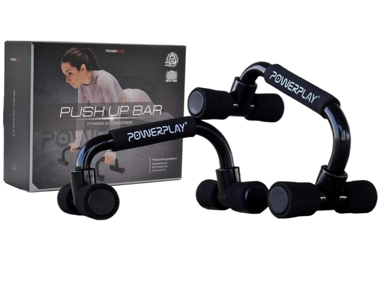 Упори для віджимань PowerPlay 4316 Push Up Bars пластикові (Скошені) (1377232) — купить на EVA ...