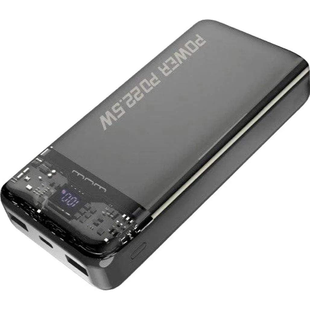 Внешний аккумулятор WUW Power Bank Y120 20000mAh 22.5W Black [111096 ...