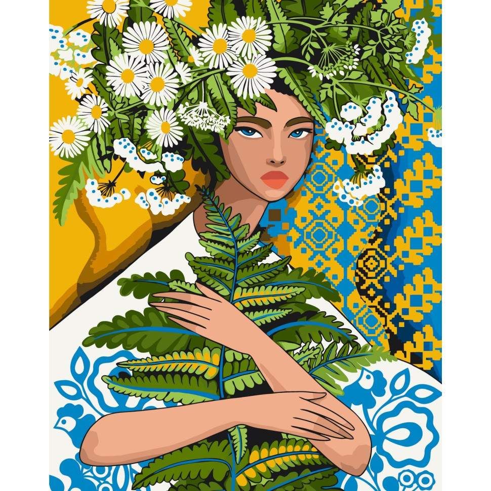 Картина за номерами Патріотична Івана Купала 40х50 см АРТ КРАФТ 10028 Ac 1462995 — купити на