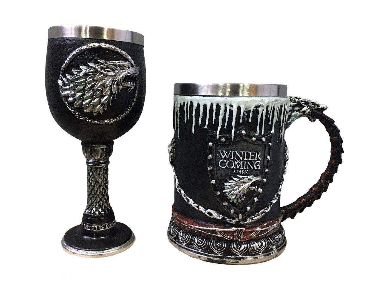 Подарунковий набір Чашка Келих 3D Гра Престолів Game Of Thrones Winter ...