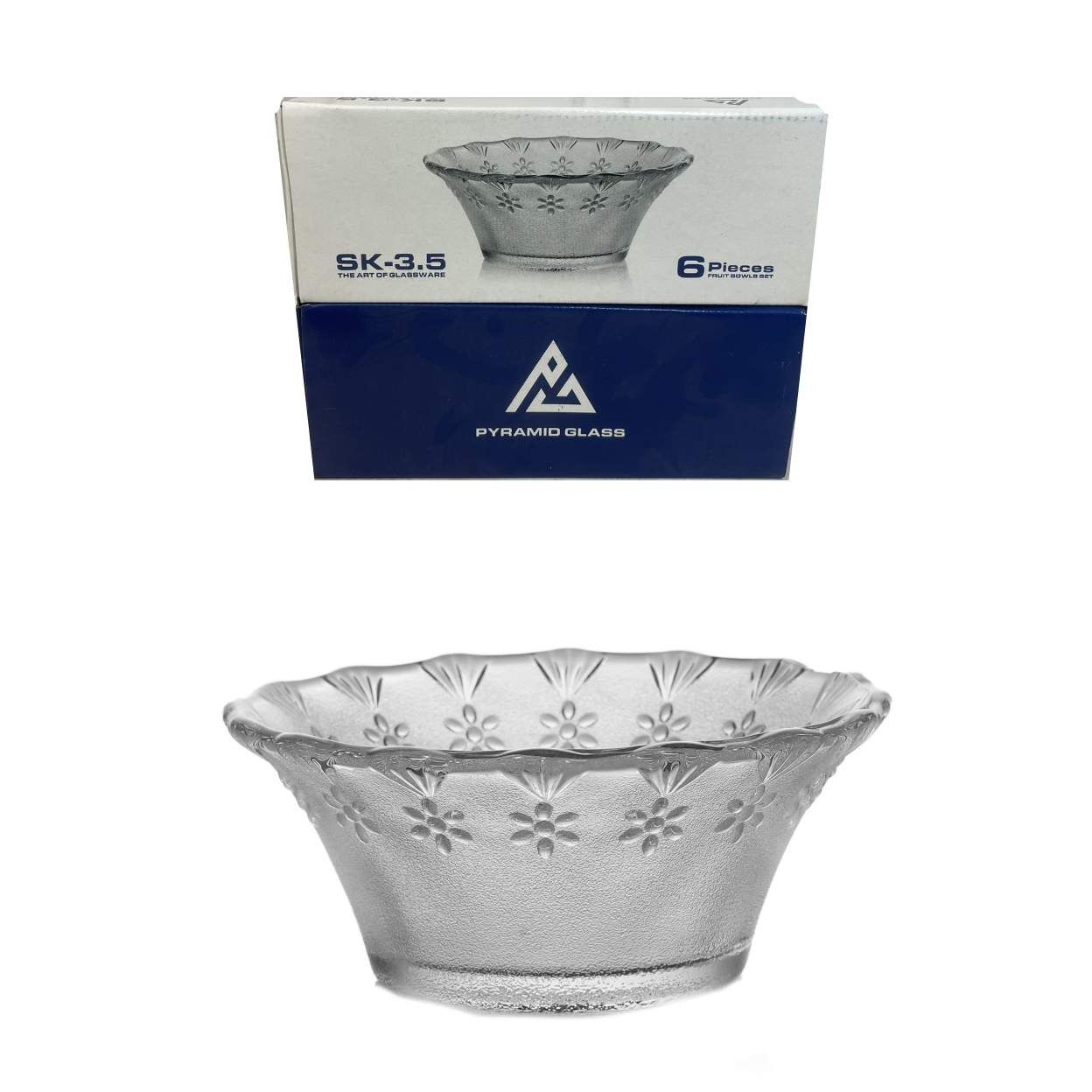 Набір салатників-соусників скляних 8,5см 6шт Simbel SK-3,5 (1507186) — купити на EVA.UA — ціна ...