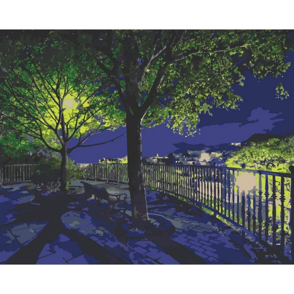 Картина за номерами Art Craft Вечірній парк 504017 Nc 40x50 см 98699 1525299 — купить на Eva