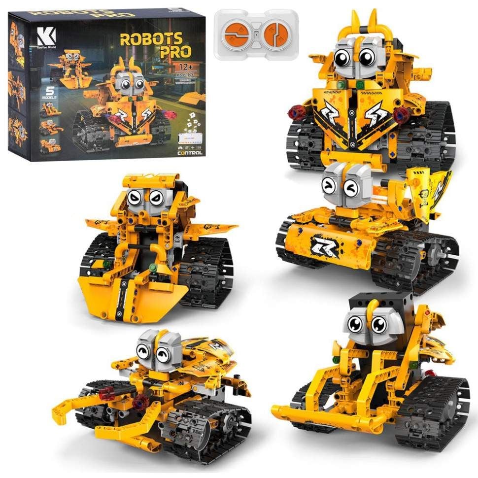 Конструктор детский на радиоуправлении 5 в 1 Bambi K96183 звук, свет (1533711) — купить на EVA ...