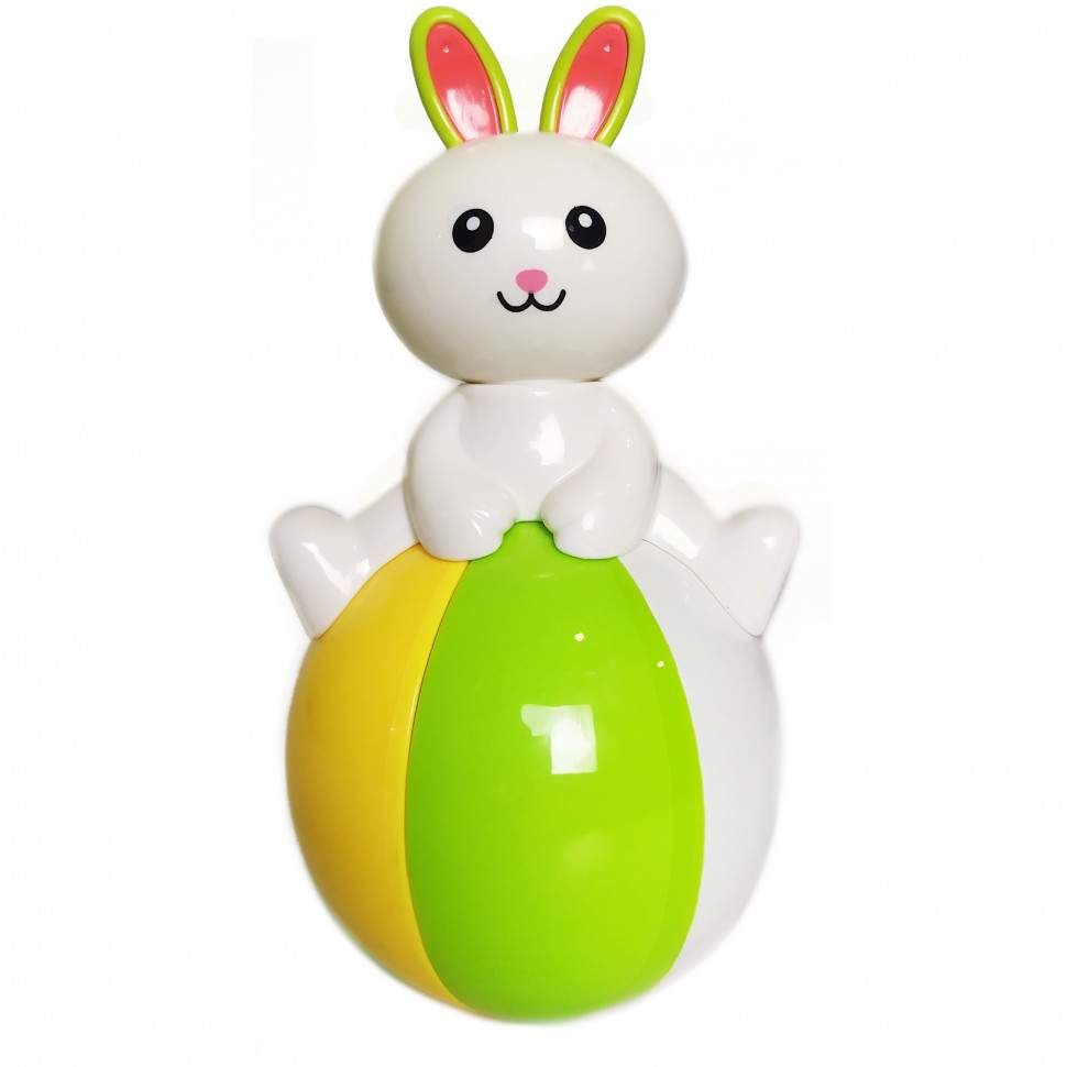 Іграшка Неваляшка 6521-8 зі звуком Зайчик (1534767)