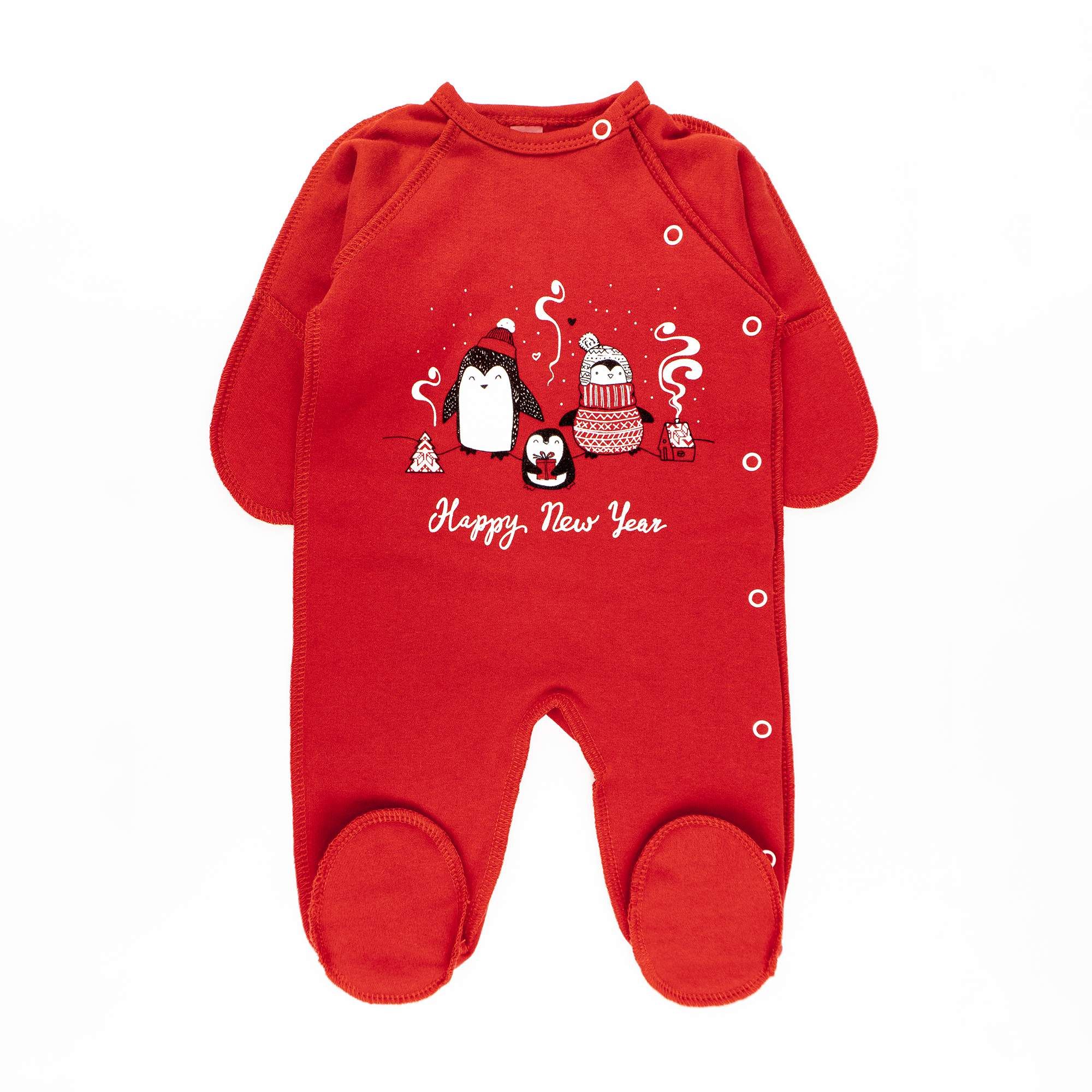 Комбинезон ясельный с начесом Dexter`s и праздничным принтом pingy 62 ...