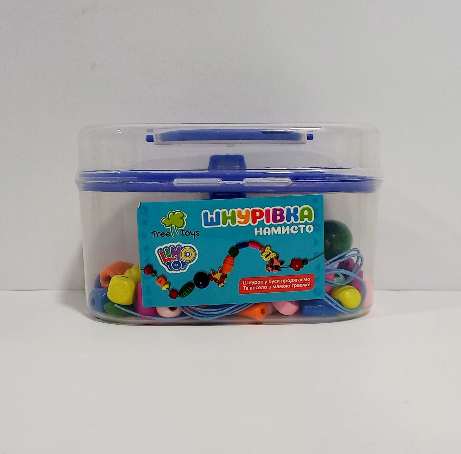 Деревянная игрушка Шнуровка MD 2200 3цвета, в чемодане, 12-7,5-7см Синий (1542747) — купить на ...