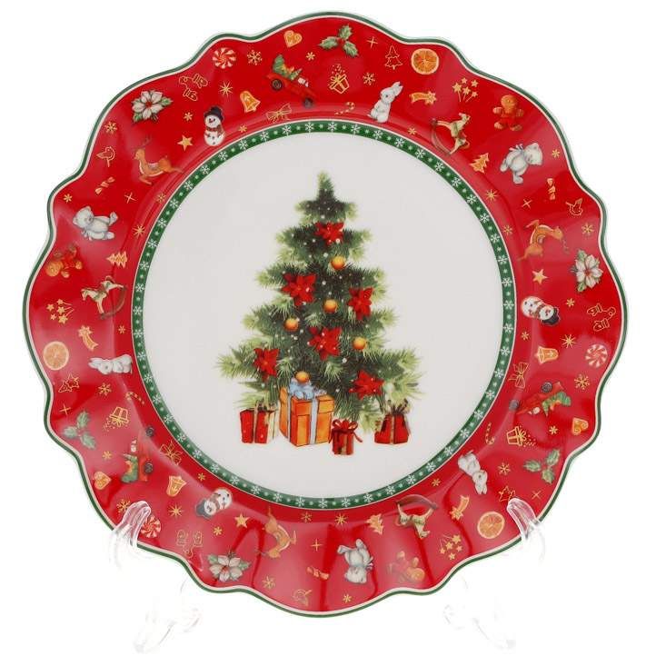 Тарілка десертна BonaDi порцелянова "Святковий флер" 20,5 см (498-291) (1547447) — купити на EVA ...