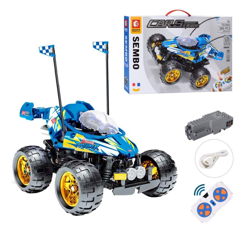 Конструктор на радіокеруванні "Джип" Bambi 701901 388 деталей (1557226) — купити на EVA.UA ...