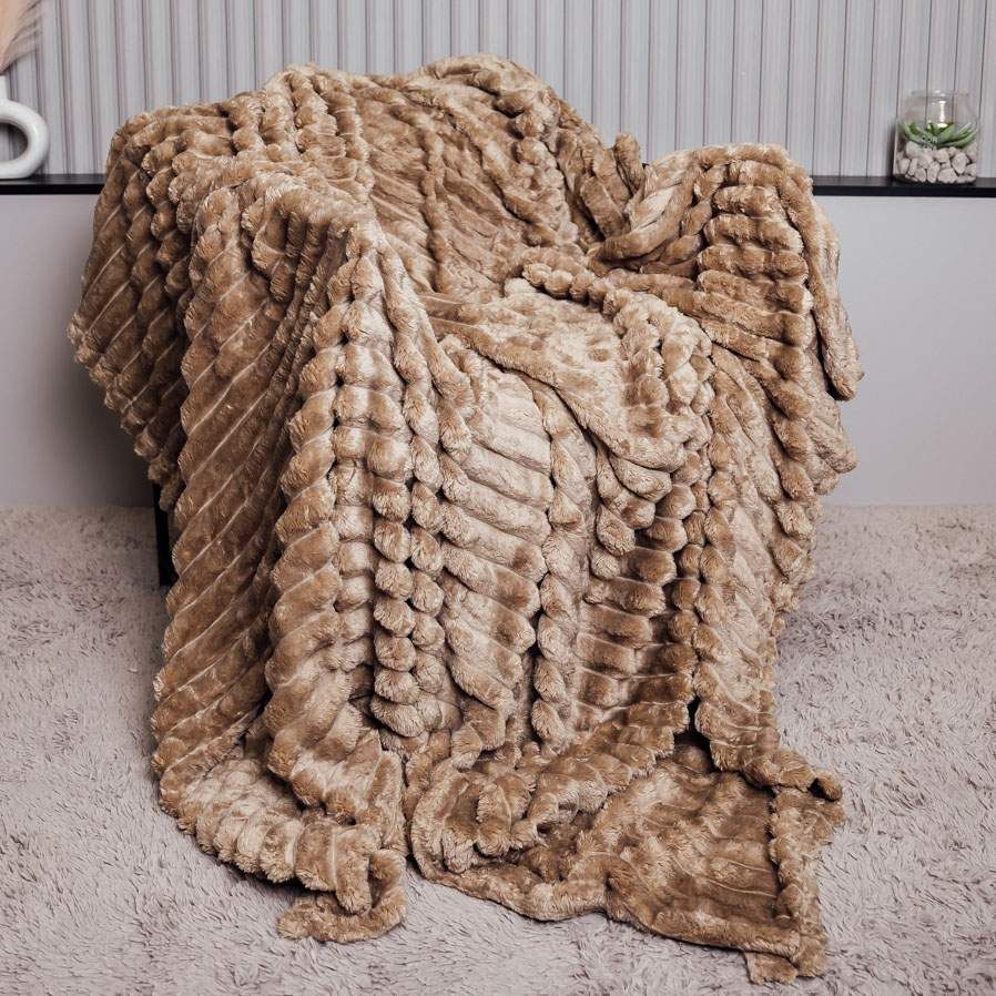 Плед Шарпей Гранде євро в сумці Бежевий 86597 (1603715) — купити на EVA ...