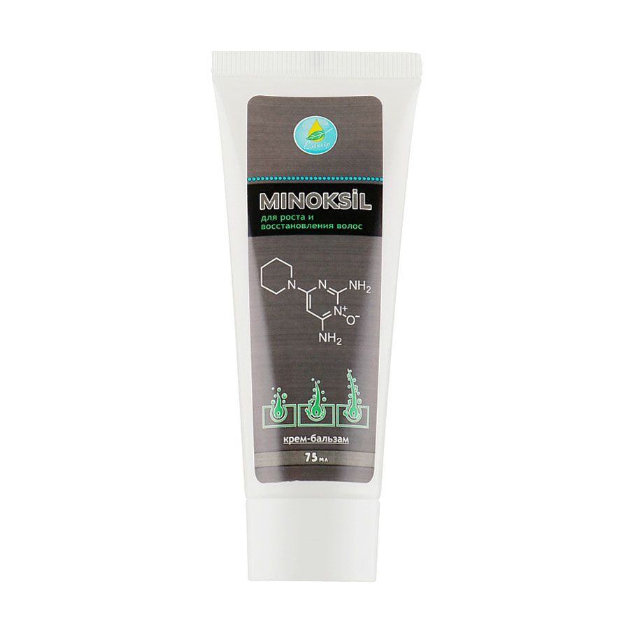 Крем-бальзам для росту і відновлення волосся Еліксір Minoksil, 75 мл ...