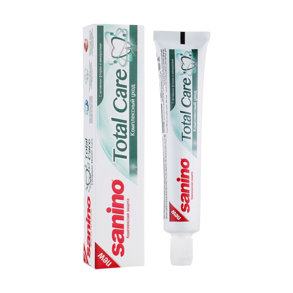 Зубна паста Sanino Комплексний догляд 100мл - купити в інтернет ...