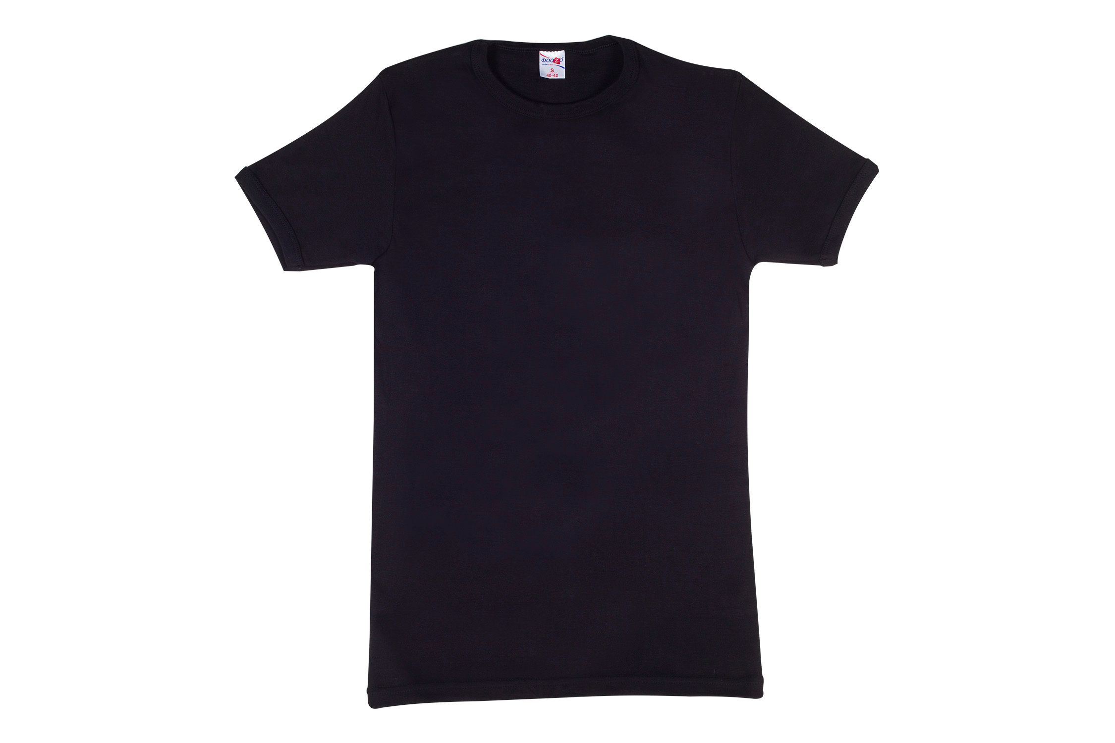 Футболка мужская Doozo круглый вырез р.S черный м.322 - купить в ...