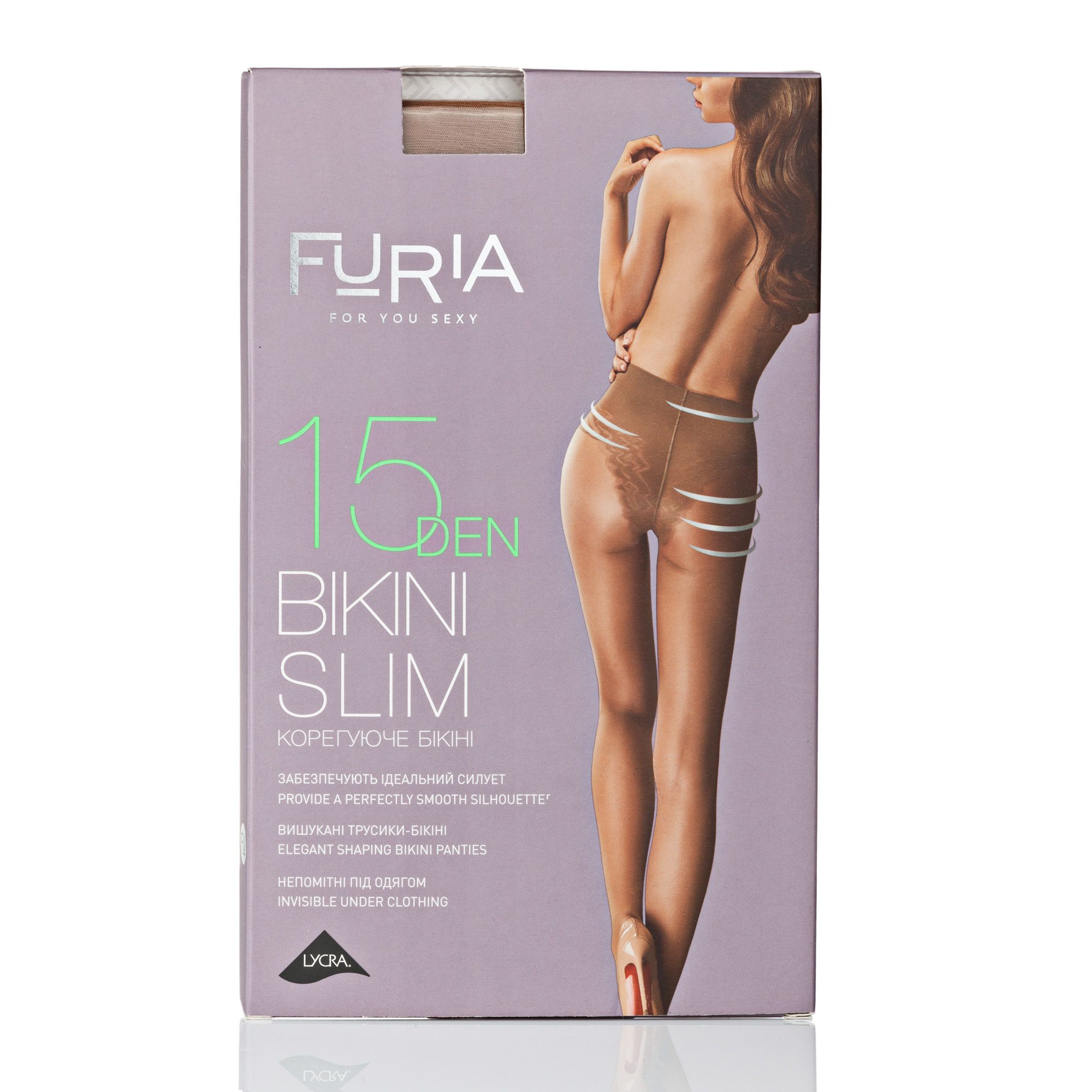 Колготки женские FURIA 15 1206 р.4 Бежевый - купить в интернет-магазине EVA