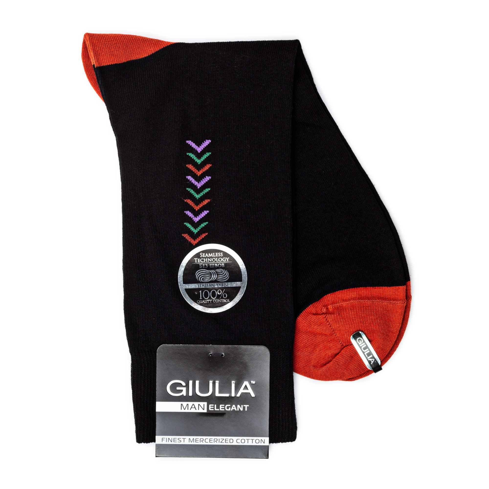 Носки мужские GIULIA ELEGANT 408 Calzino orange р.39-40 - купить на EVA.UA