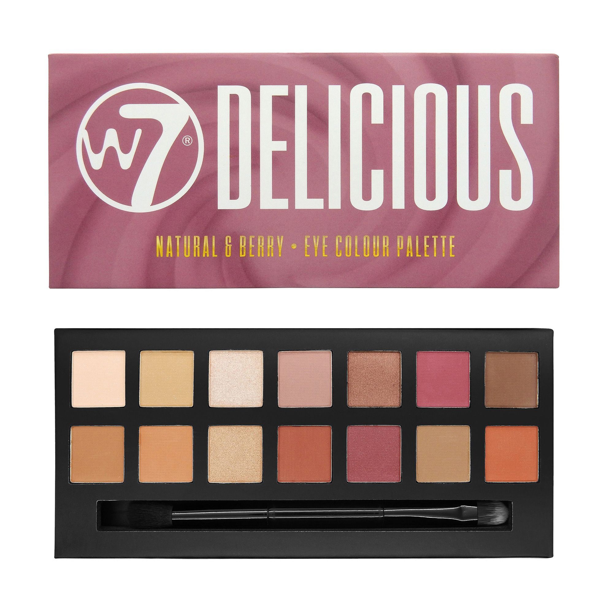 Палетка теней W7 Delicious Eye Colour Palette 14-Piece, 11.2 г - купить ...