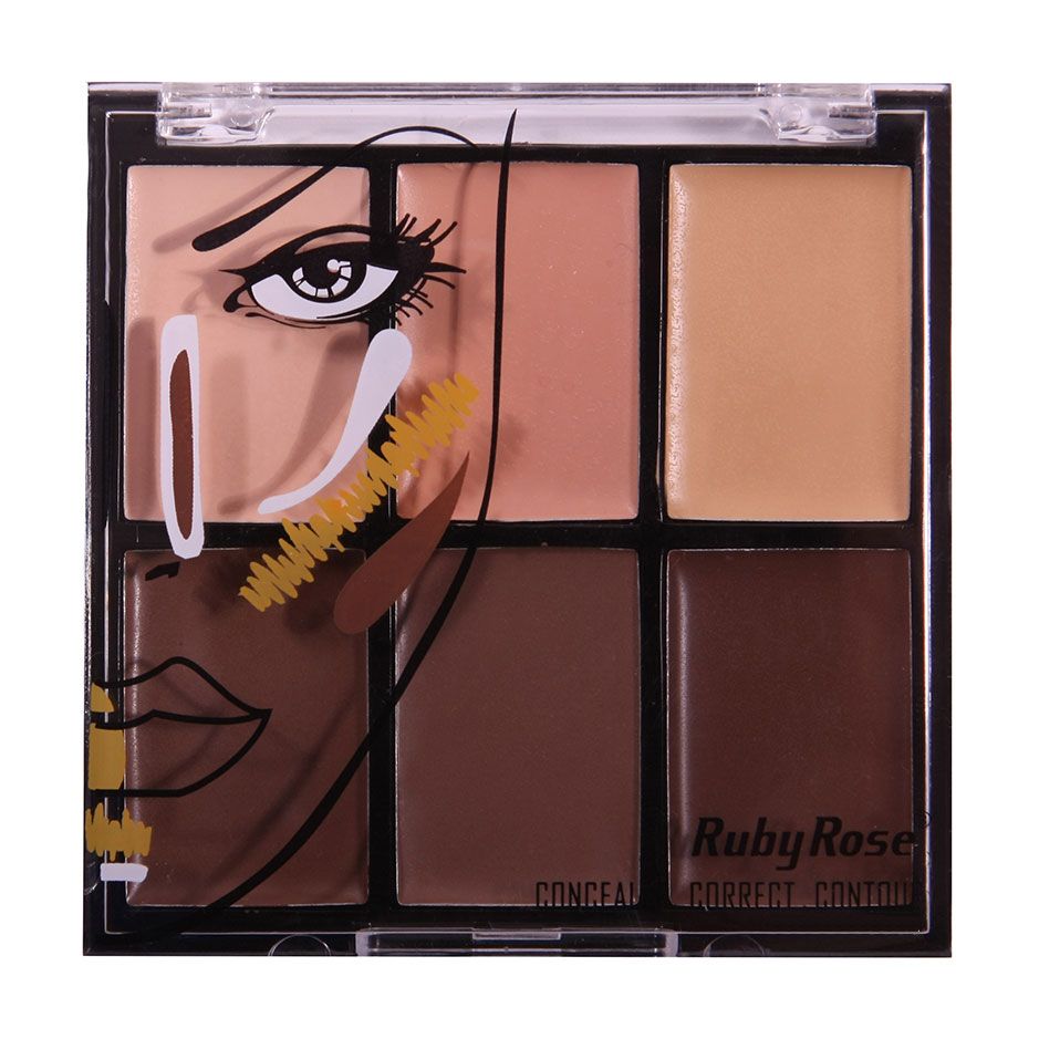 Набор корректоров Ruby Rose Correct Concealer Contour HB-8088 2 Light ...