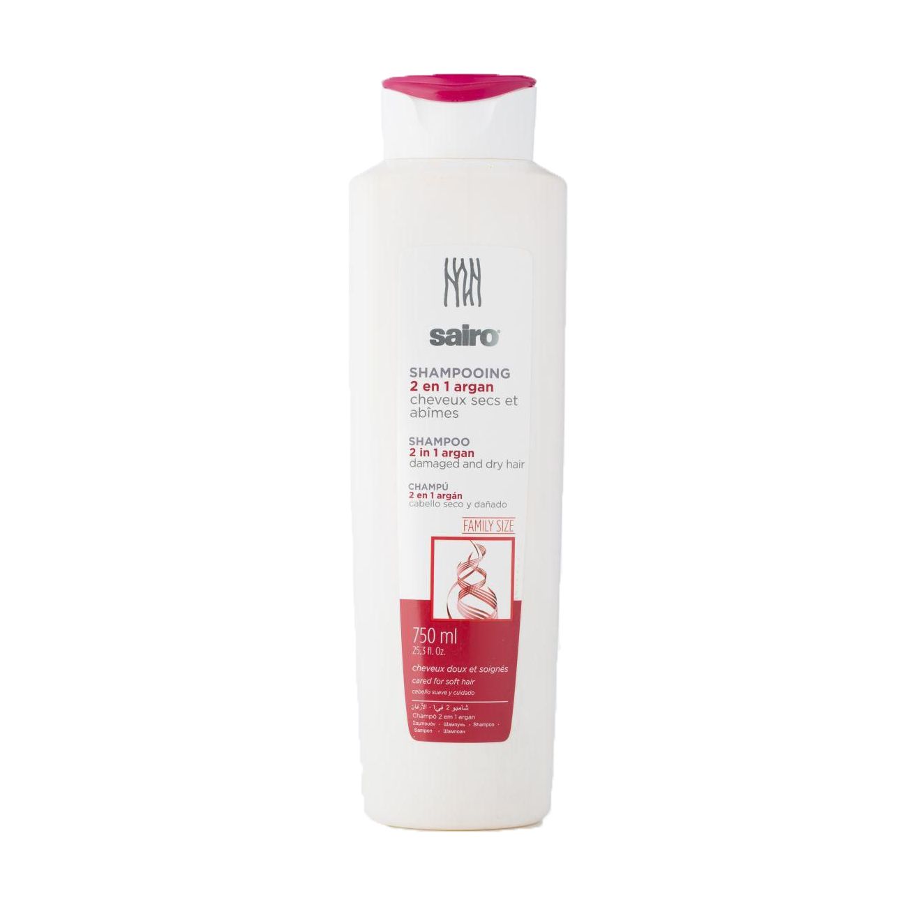 Шампунь Sairo Argan Shampoo 2 в 1 для пошкодженого та сухого волосся ...