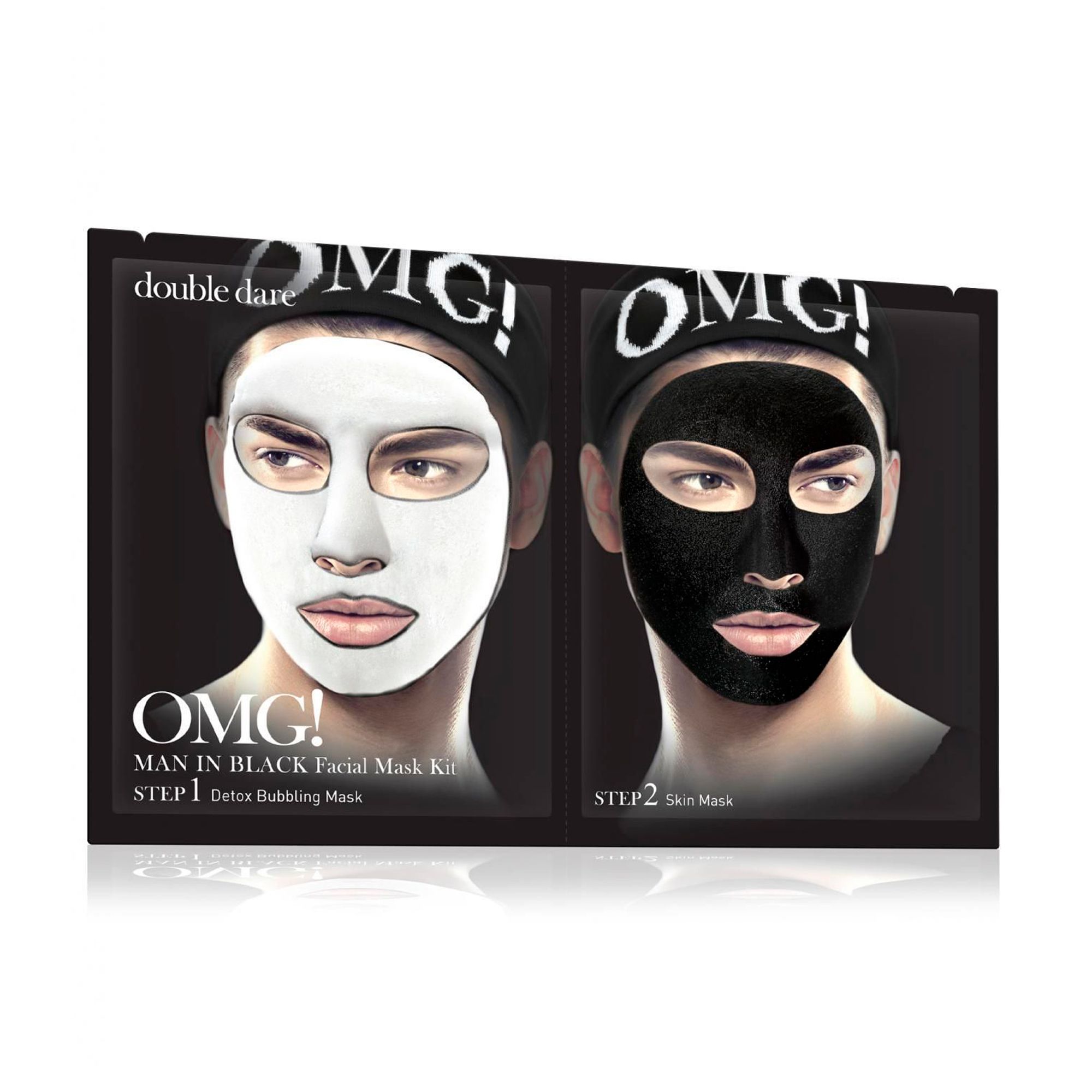 Двухкомпонентный комплекс мужских масок Double Dare Omg! Man In Black ...