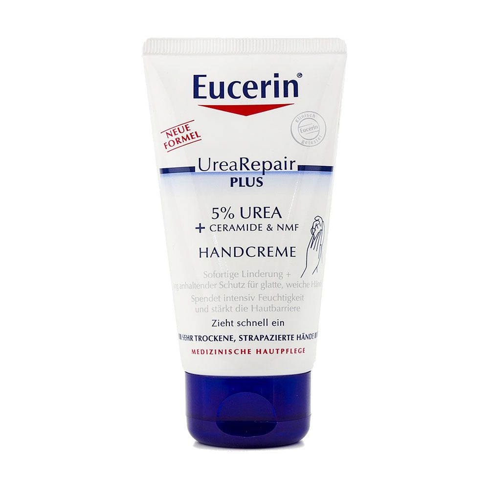 Крем для рук Eucerin Repair Hand Creme 5% Urea Інтенсивне зволоження ...