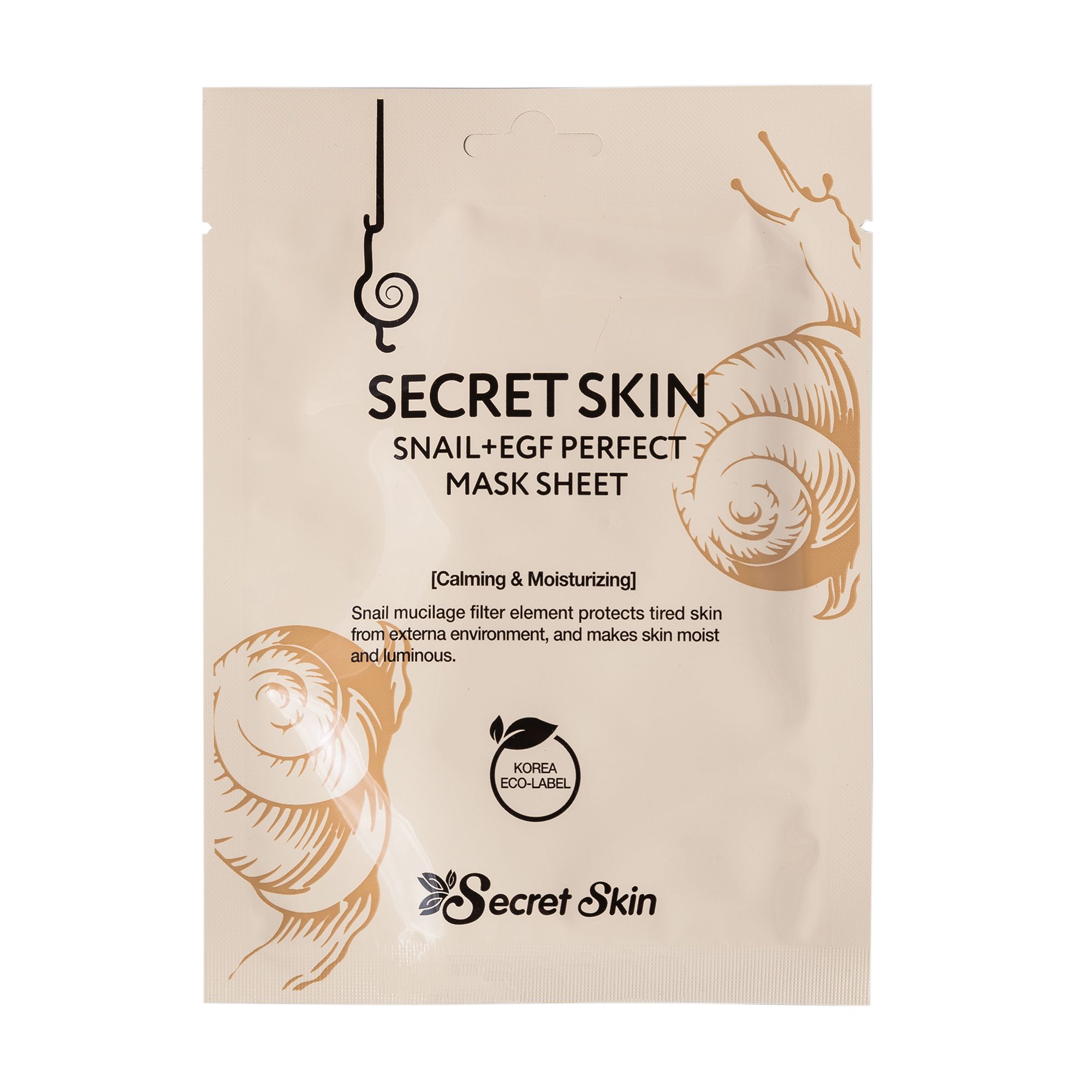 Маска для обличчя Secret Skin Snail+EGF Perfect Mask Sheet з муцином ...
