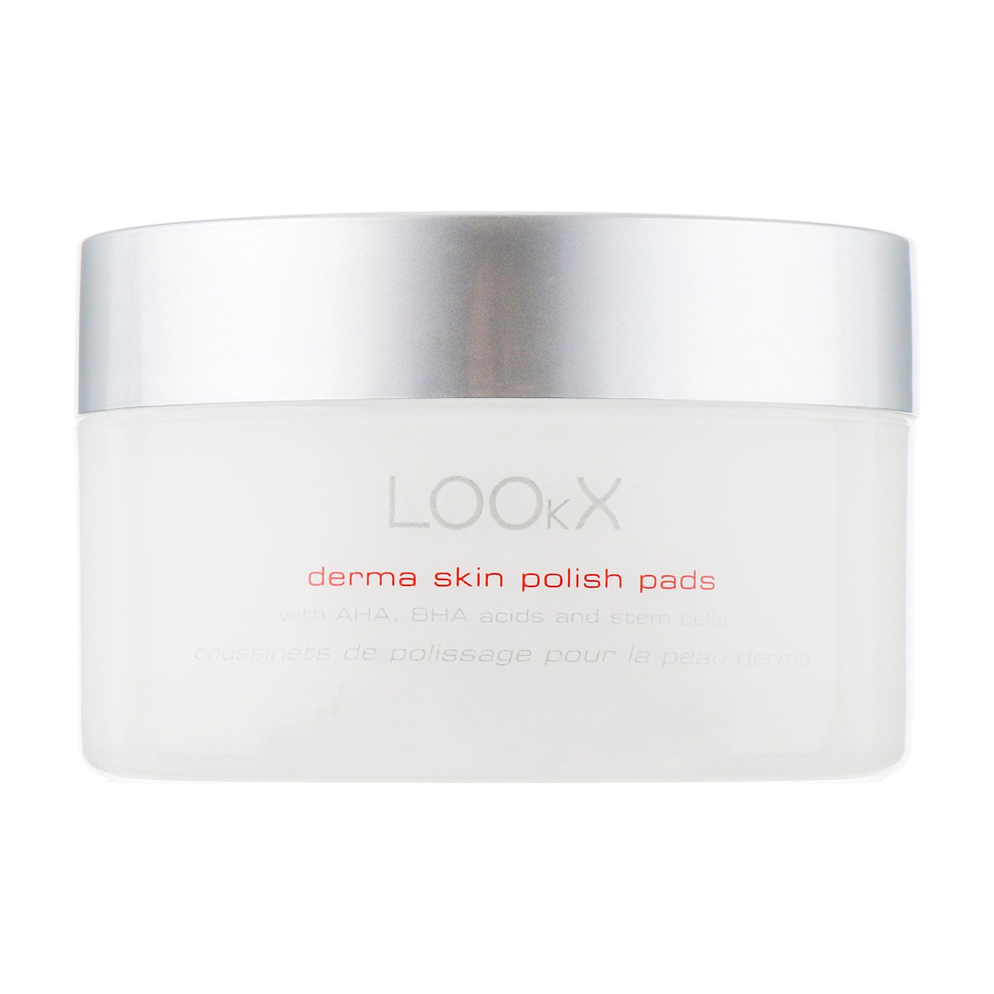 Пилинг-пады для лица LOOkX Derma Skin Polish Pads с AHA, BHA кислотами ...