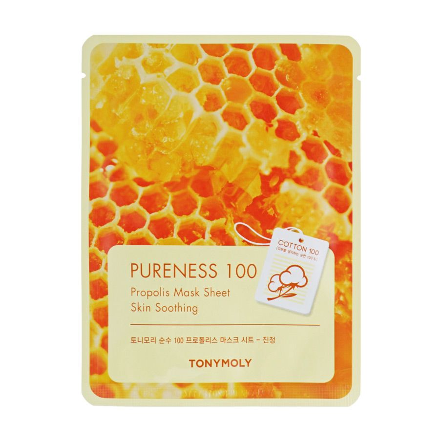 Тканинна маска для обличчя Tony Moly Pureness 100 Propolis Mask Sheet ...
