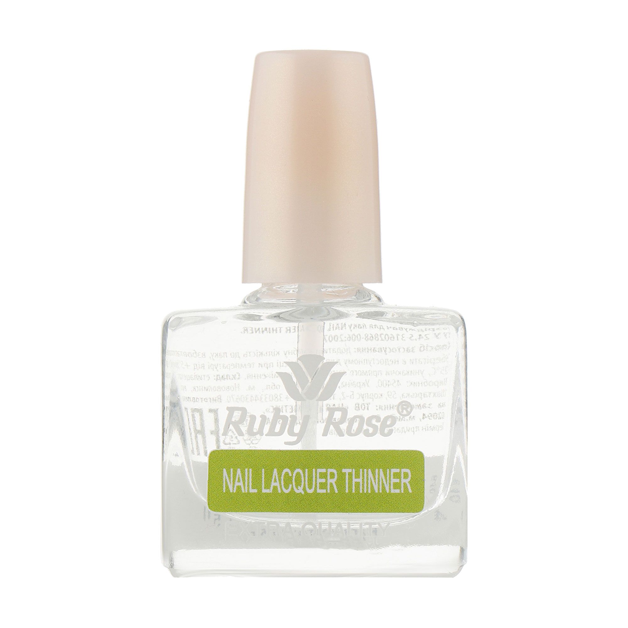 Разбавитель для лака Ruby Rose Nail Lacquer Thinner, 10 мл - купить на ...